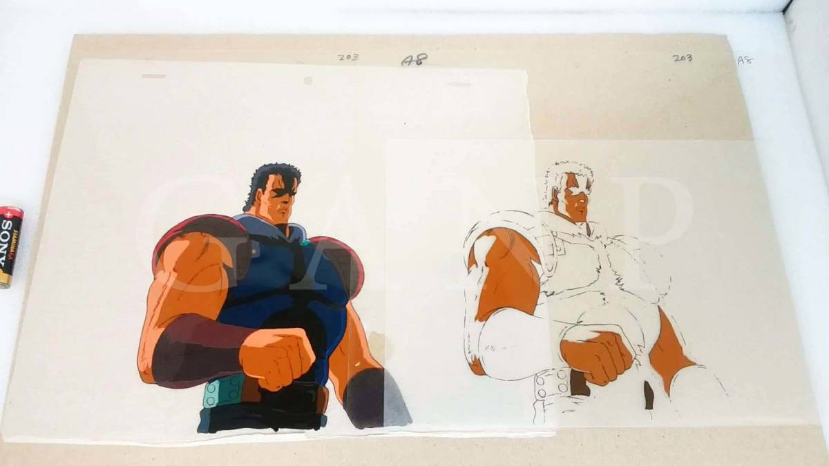Fist of the North Star Raoh animation cel /北斗の拳 世紀末 Fist of the North Star Raoh animation cel /北斗の拳 世紀末