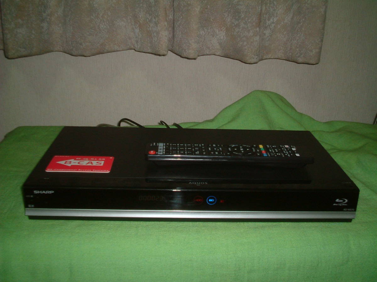 Yahoo!オークション - 1ヶ月保証 シャープ BD-W2700 HDD/DVD/ブルーレ...