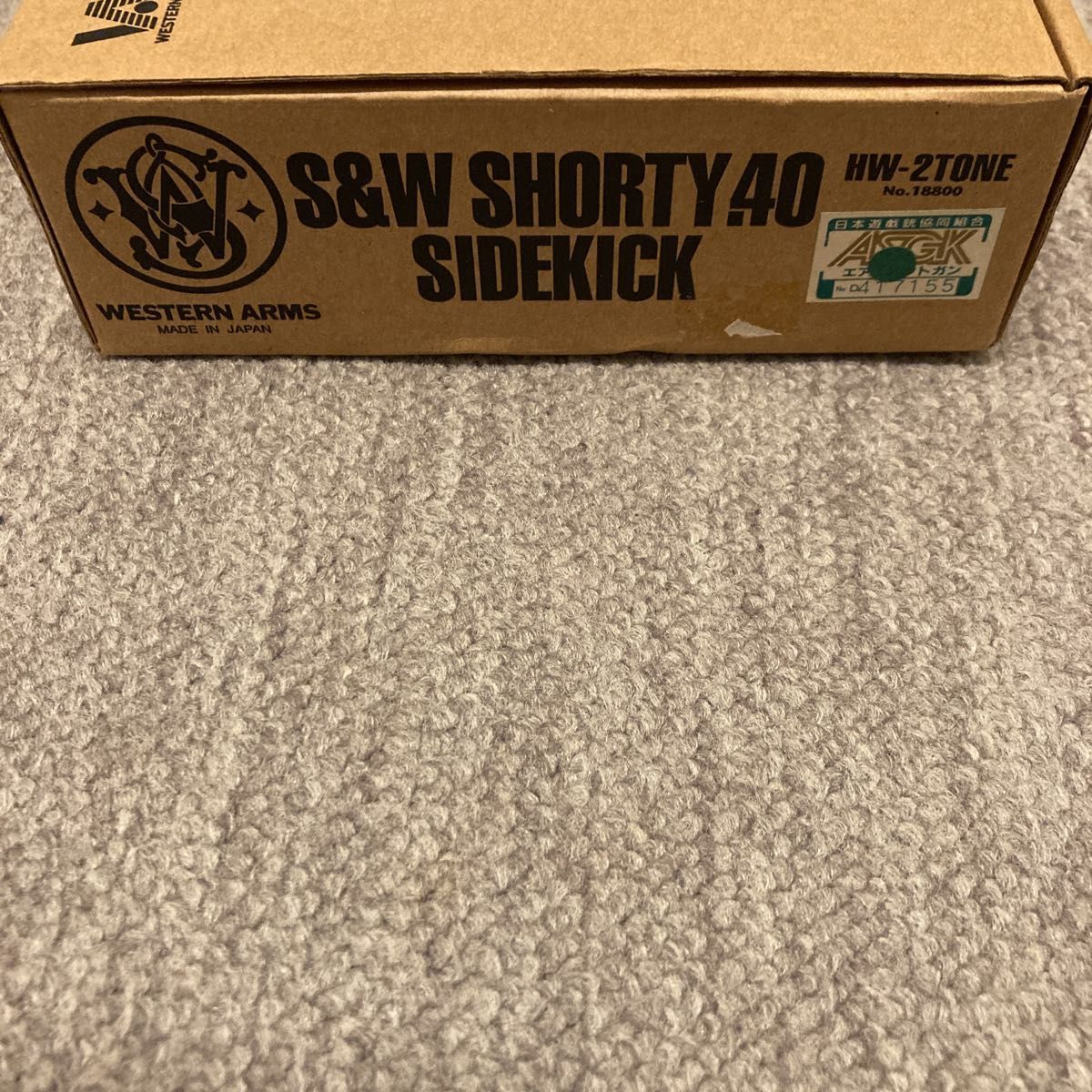 WA ウエスタンアームズ S&W Smith&Wesson ショーティ 40 サイド WA ウエスタンアームズ S&W Smith&Wesson ショーティ 40 サイド