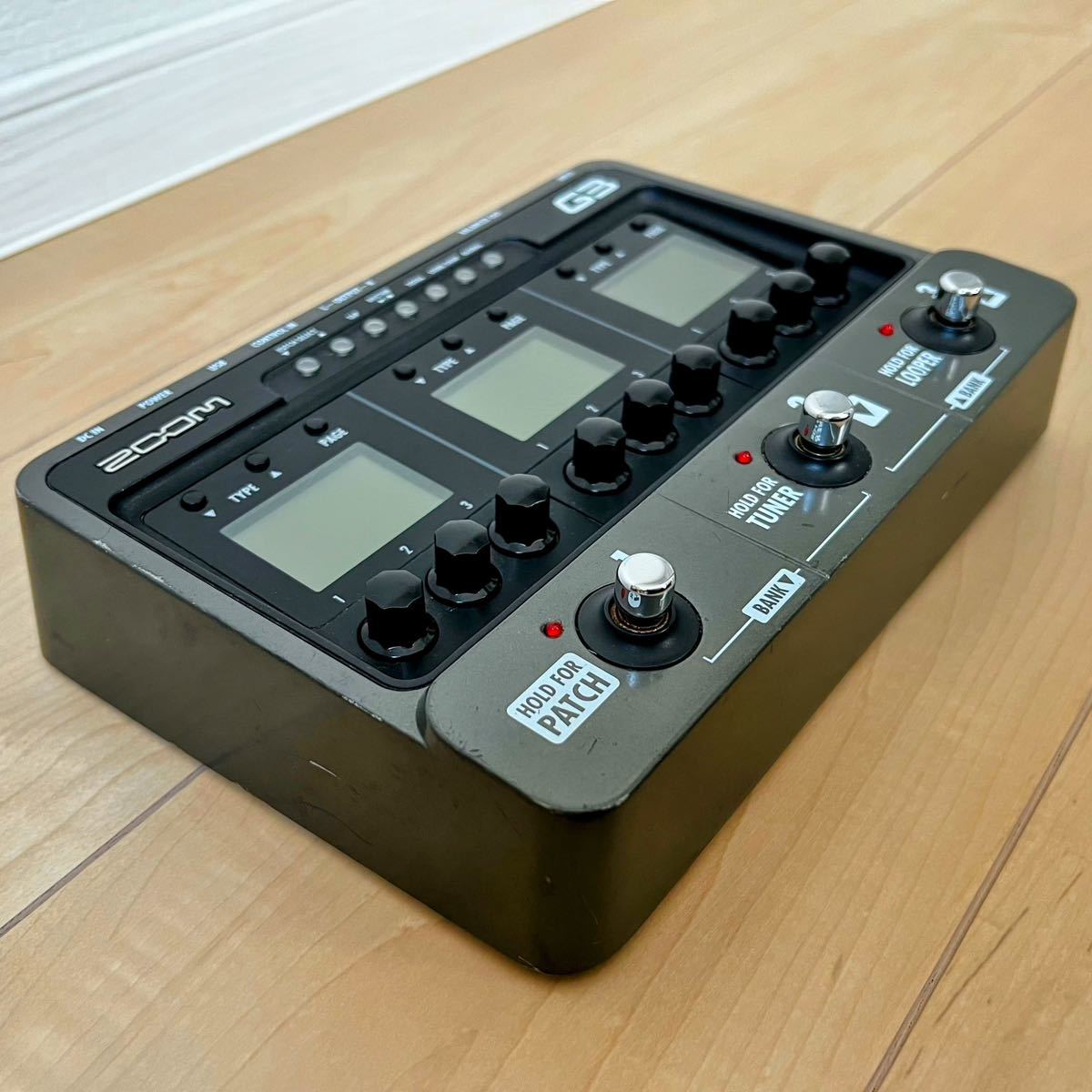 代購代標第一品牌－樂淘letao－ZOOM G3 中古品・本体のみ ギター用マルチエフェクター/アンプシミューレーター