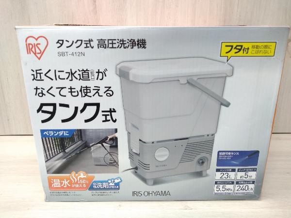Yahoo!オークション - 未使用品 IRIS OHYAMA SBT-412N タンク式高圧洗...