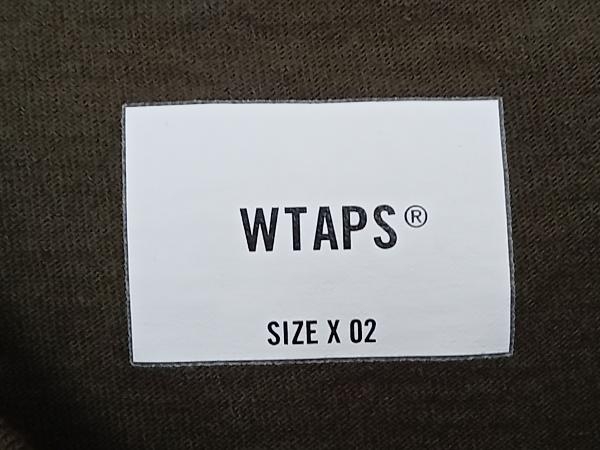 Yahoo!オークション - WTAPS 221ATDT-CSM02 SIZE X 02 半袖Tシャツ