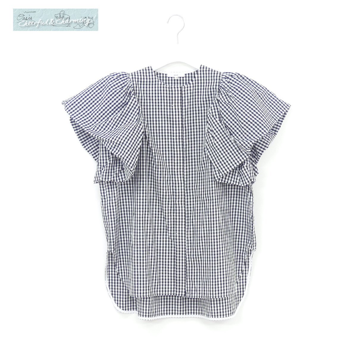 Yahoo!オークション - yori ヨリ バルーンブラウス 36 ブラック/ホワイ...