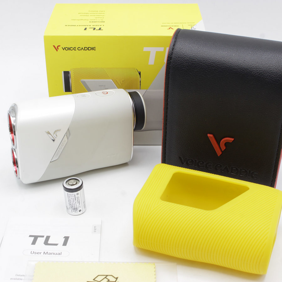 Yahoo!オークション - 【美品】Voice Caddie TL1 ゴルフ用レーザー距離...