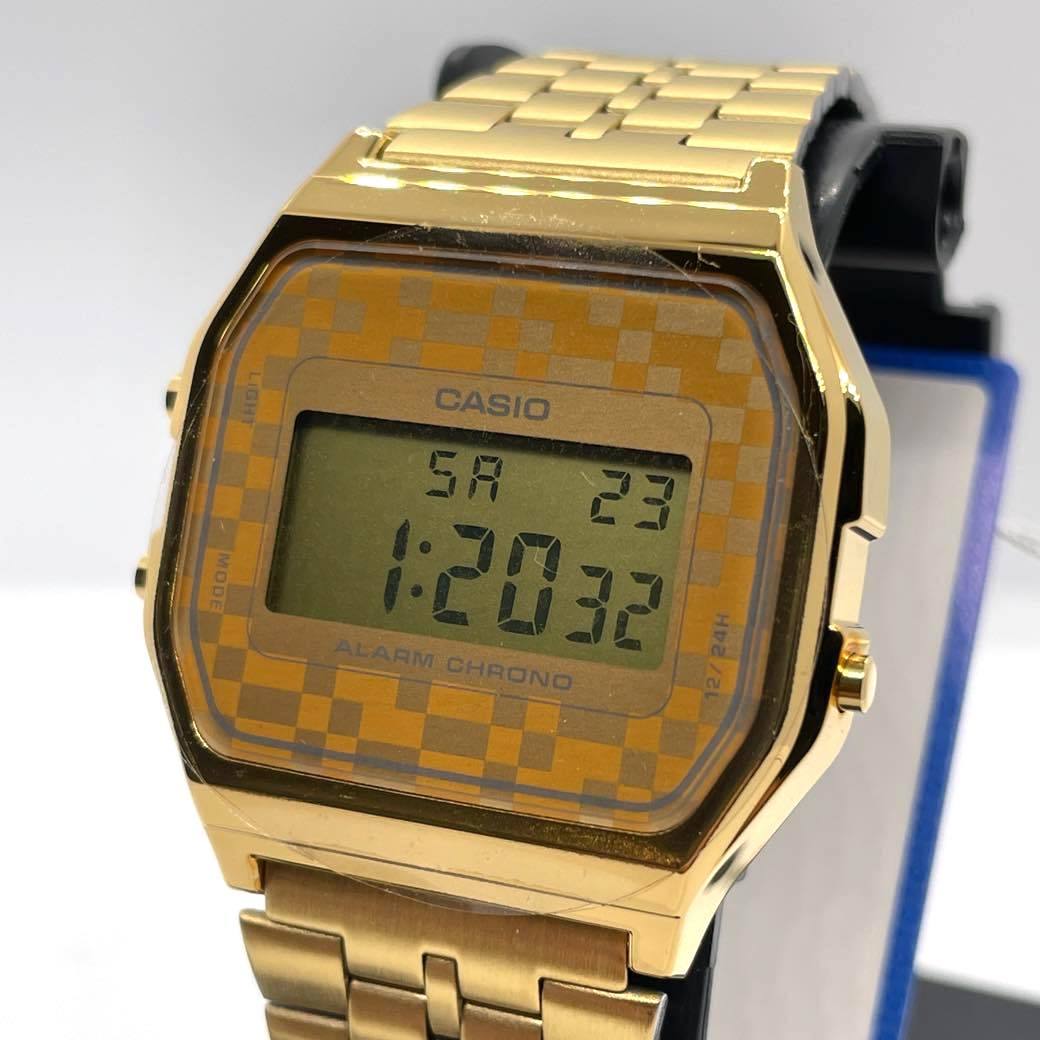 Yahoo!オークション - 新品 CASIO A-159WGEA-9AJF Vintage Gold ヴィ...