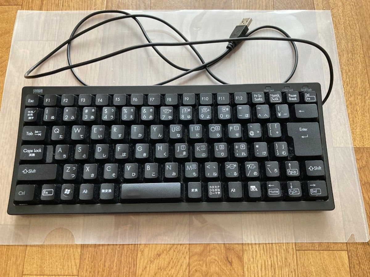 サンワサプライ 有線usb コンパクトキーボード|paypayフリマ