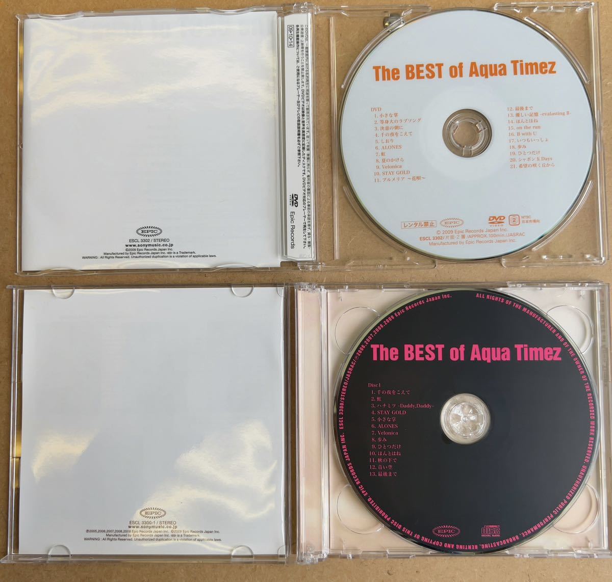 Yahoo!オークション - 送料無料 Aqua Timez『The BEST of Aqua Timez』...