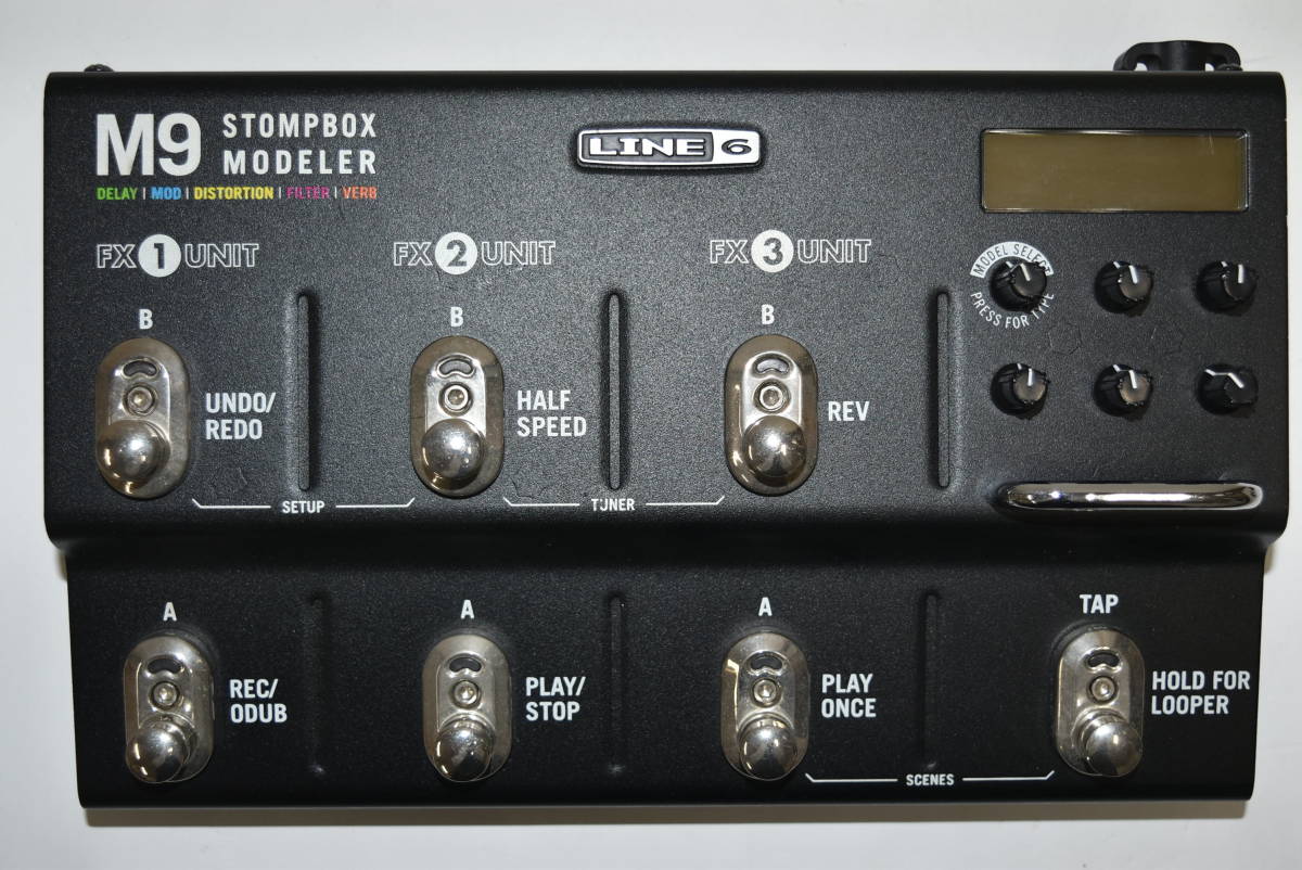 Yahoo!オークション - 48S LINE6 M9 Stompbox Modeler マルチエフェク...