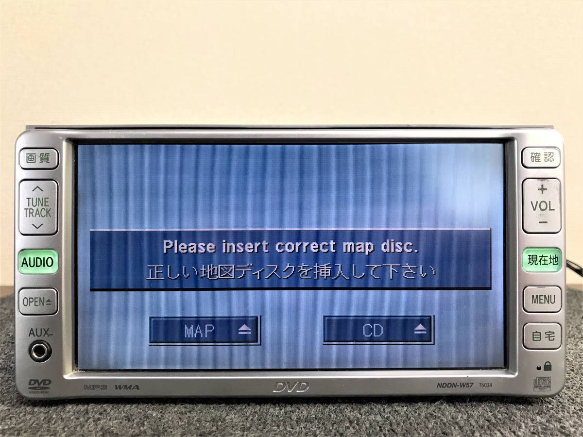 Yahoo!オークション - トヨタ純正 DVDナビ NDDN-W57 J303