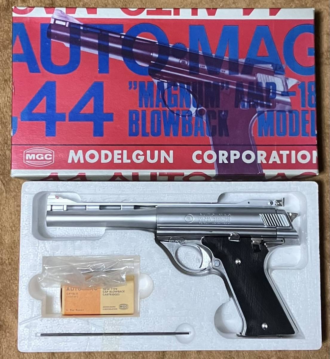 Yahoo!オークション - 【ビンテージ・モデルガン】 MGC 44オートマグ ...