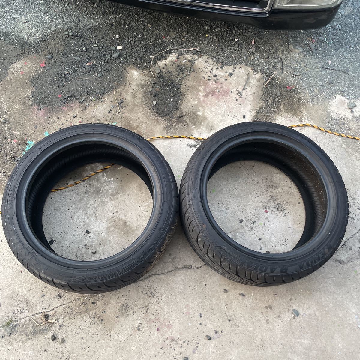 Yahoo!オークション - KENDA KR 20 215 45 17 ほぼ新品 バリ山 ドリフ...