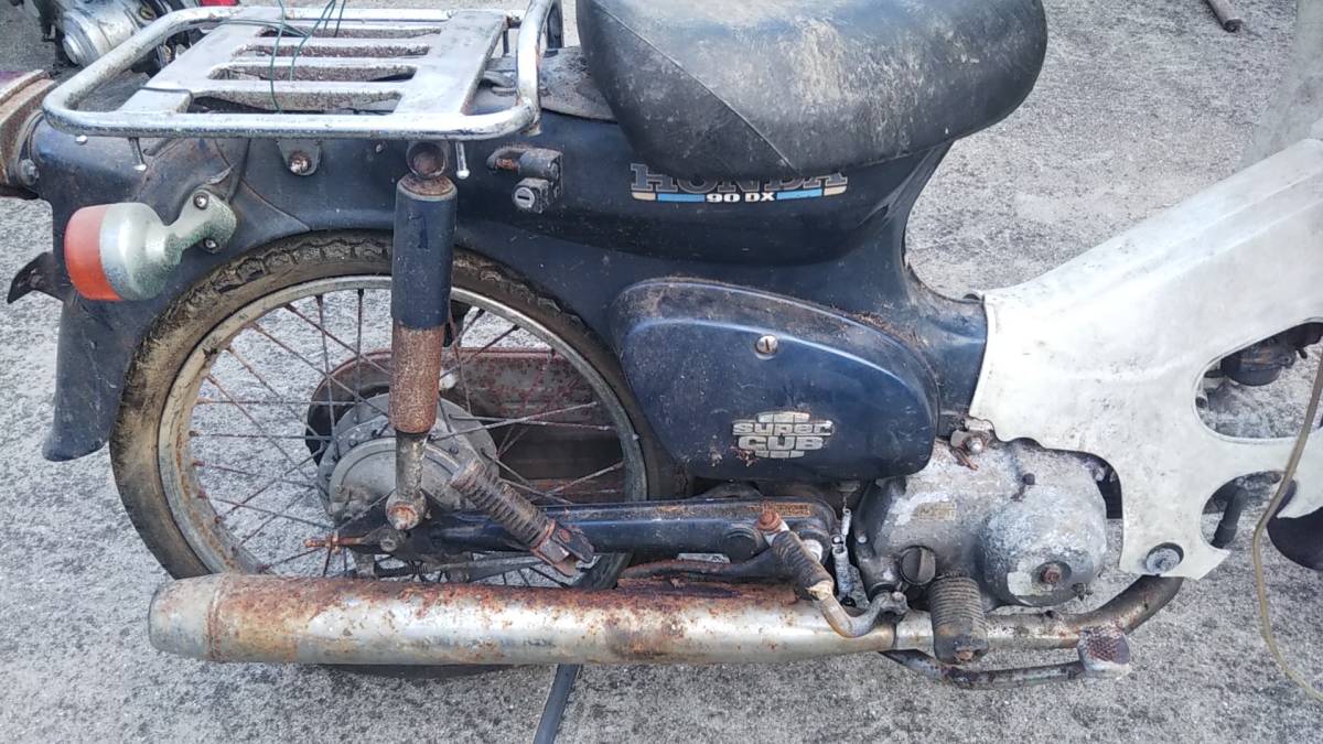 Yahoo!オークション - ホンダ スーパーカブ90cc・ジャンク・部品取...