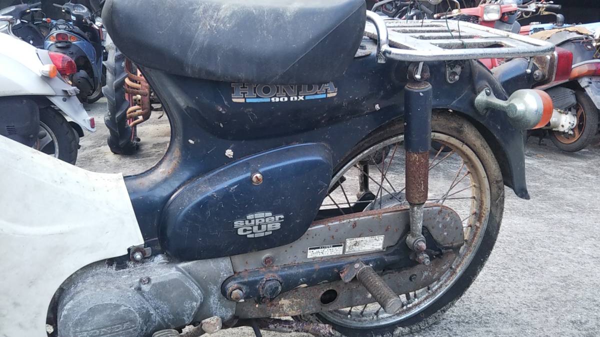 Yahoo!オークション - ホンダ スーパーカブ90cc・ジャンク・部品取...