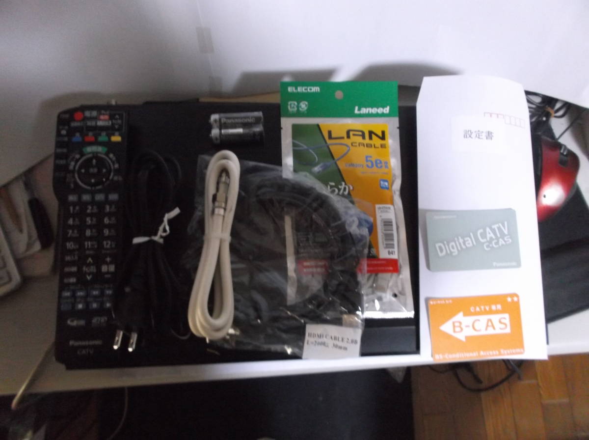 Yahoo!オークション - 【最高品・美品 】パナソニック CATV STB TZ-BDT...