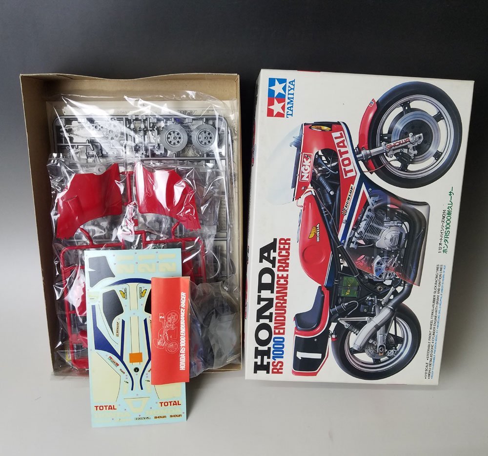 Yahoo!オークション - G804 TAMIYA タミヤ 1/12 HONDA RS1000 ENDURANC...