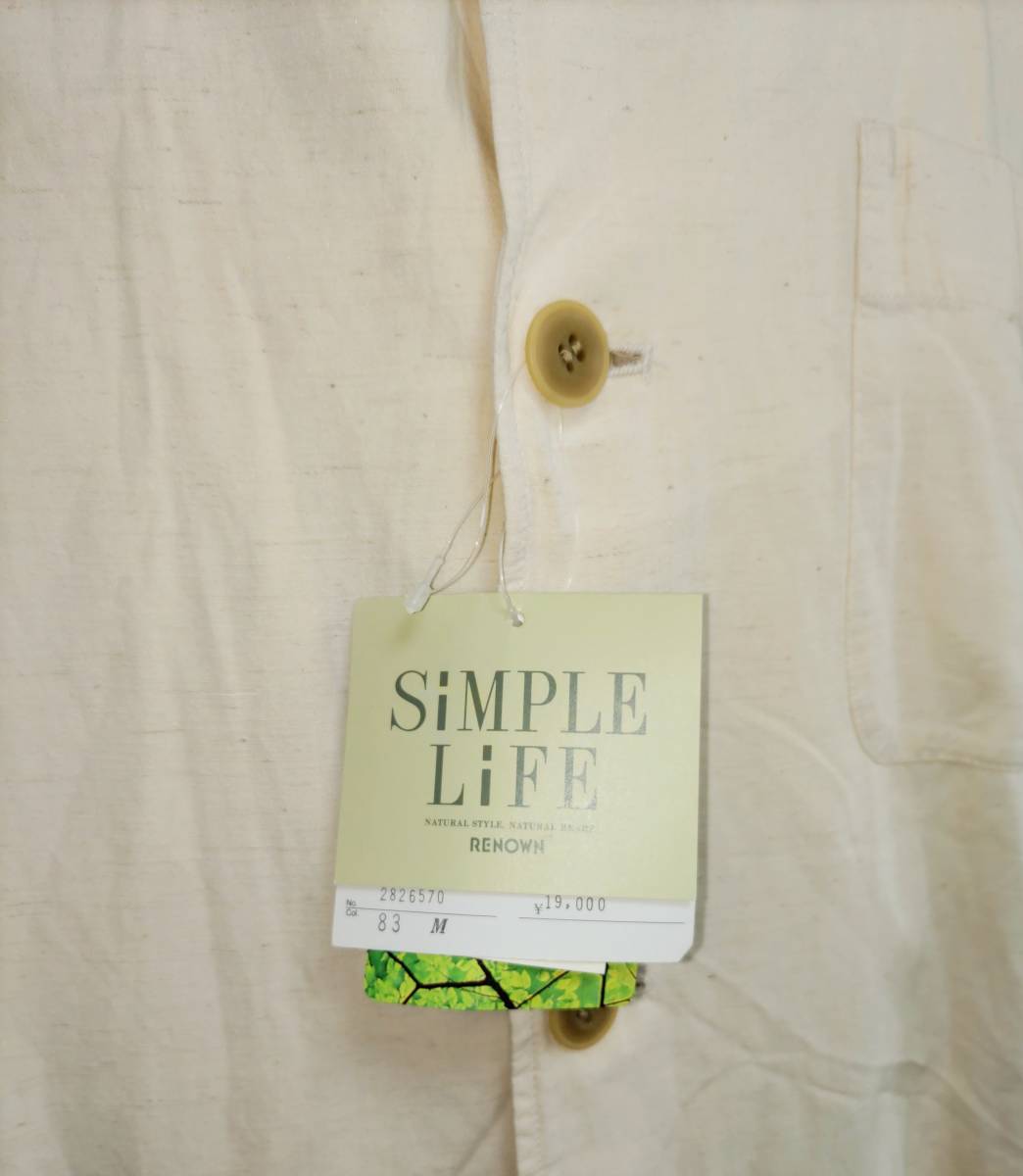 Yahoo!オークション - 送料無料 新品 RENOWN SIMPLE LIFE ジャケット ...