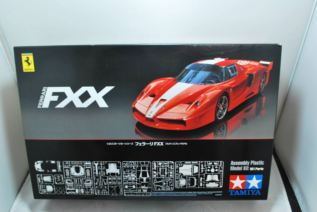 Yahoo!オークション - 希少 未開封 タミヤ 1/24 フェラーリ FXX ドア...