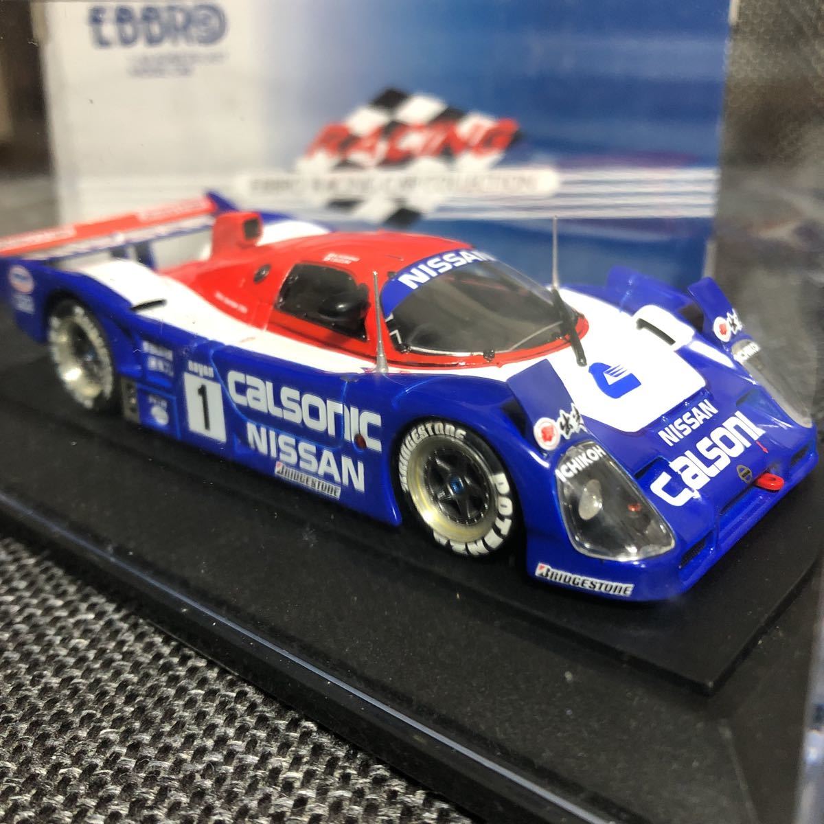 Yahoo!オークション - 1円スタート エブロ 1/43 CALSONIC NISSAN R92CP...