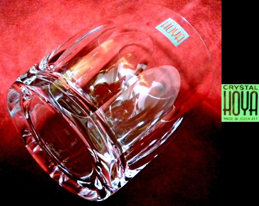 Yahoo!オークション - 売切 レア物 HOYA 11面カット クリスタル ロック...