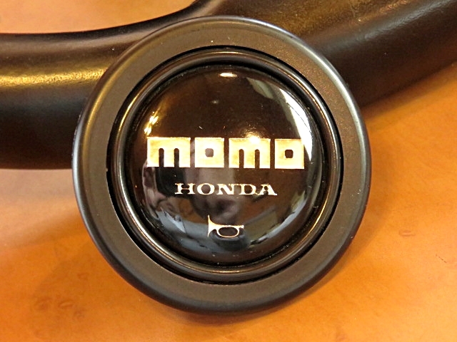 代購代標第一品牌－樂淘letao－希少 ビート BEAT PP1 純正オプション モモ本革ステアリング 純正ギブリ3 ボス/ホーンボタン揃い 補修済み部分あり ホンダ HONDA