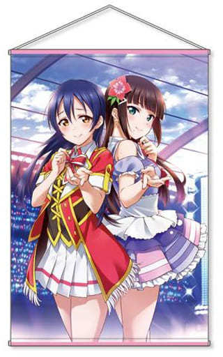 Yahoo!オークション - 08/P595 【タペストリー以外同梱不可】海未＆ダ...