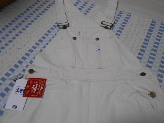 Yahoo!オークション - 新品 Lee オーバーオール 生成り LL7254-924 M ...