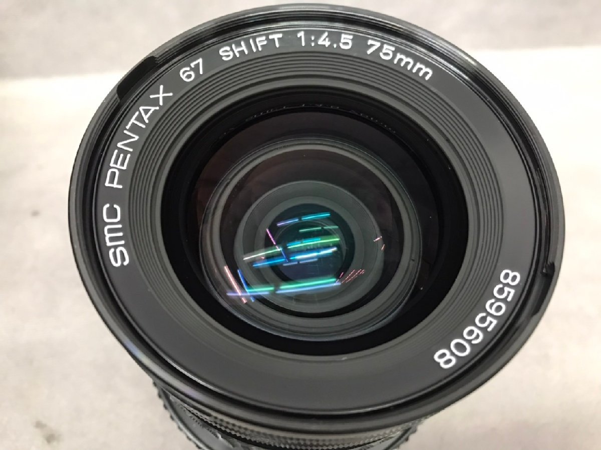 Yahoo!オークション - t594 現状品 SMC PENTAX 67 SHIFT 1 4.5 75mm ...