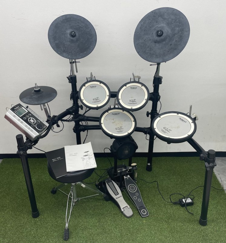 Yahoo!オークション - 1472 中古品 打楽器 電子ドラム Roland ローラ...