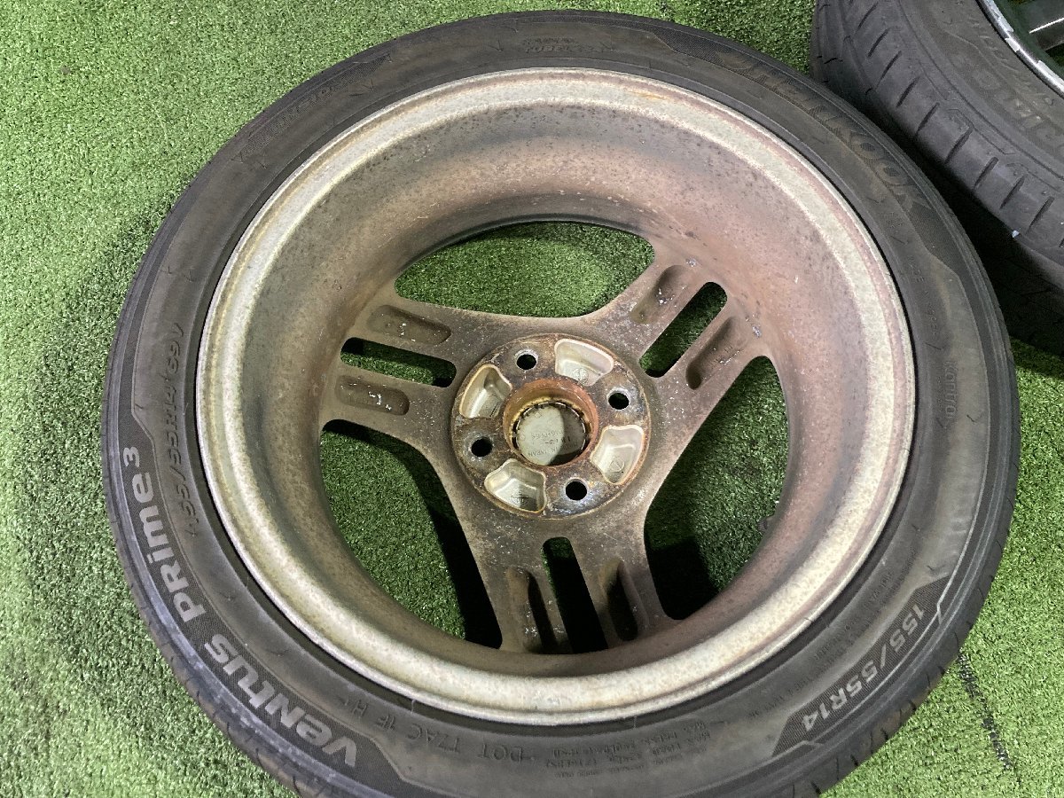 Yahoo!オークション - スバル プレオ RS 純正 アルミホイール タイヤ ...