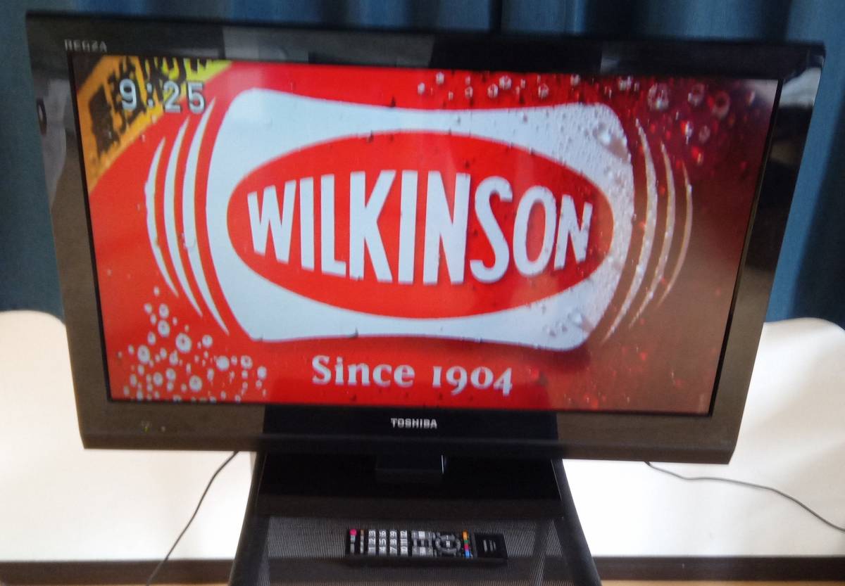 Yahoo!オークション - 鹿東芝液晶テレビ 32型 BCASカード付属 リモコン...