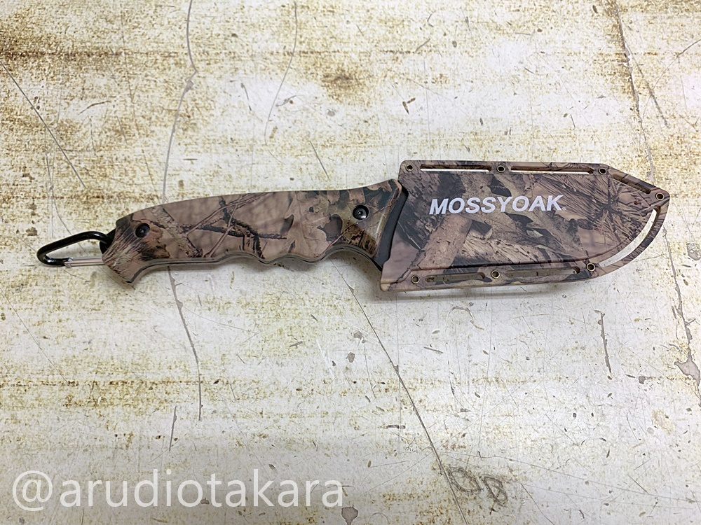 Yahoo オークション 中古 Mossy Oak ナイフ シースナイフ 迷彩柄 収
