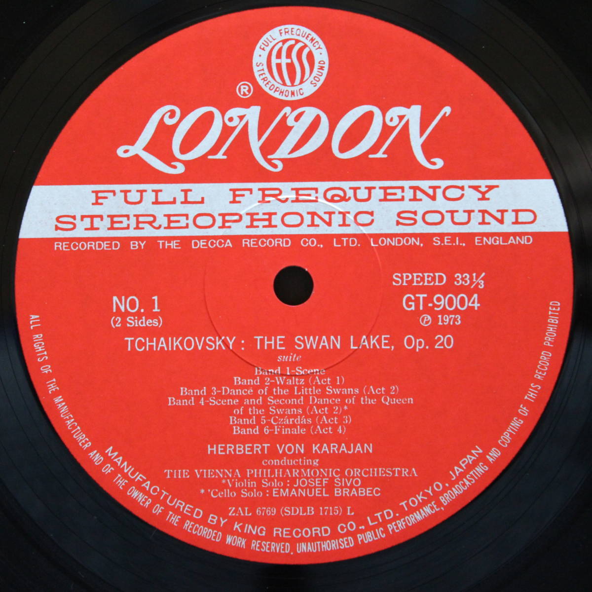 Yahoo!オークション - B096/LP無傷1枚/カラヤン・ウィーンフィル/チャ...