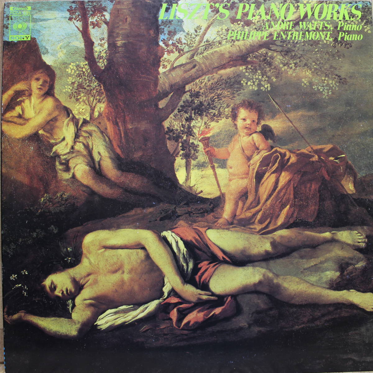 Yahoo!オークション - B328/LP無傷1枚/リスト ピアノ作品集/ワッツ/ア...