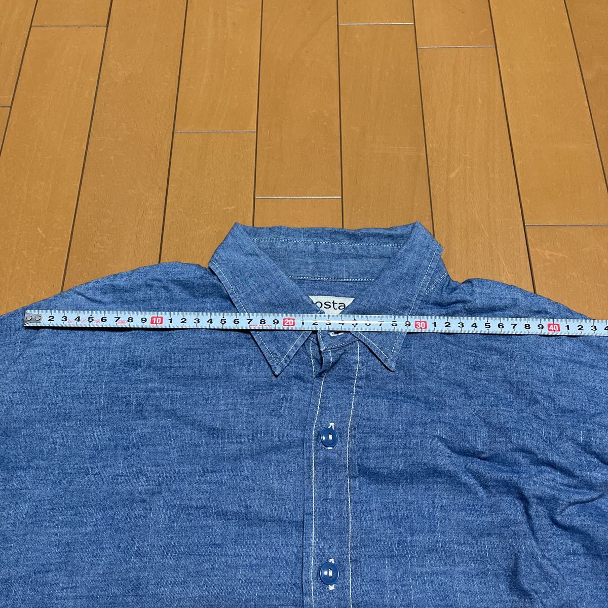 Yahoo!オークション - オアスロウ nosta シャンブレーシャツ サイズ2