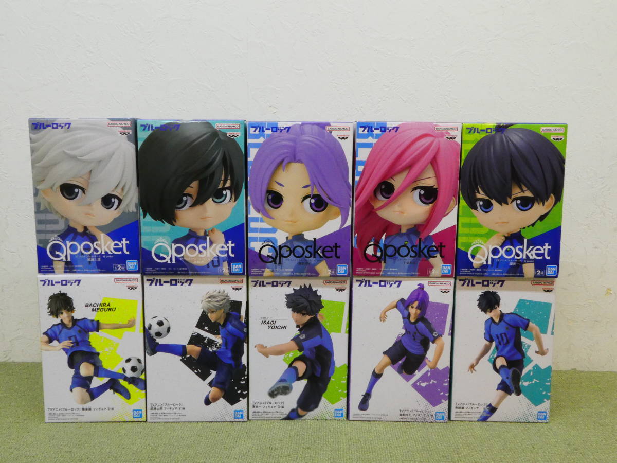 Yahoo!オークション - 091-A07) 未開封品 ブルーロック フィギュア 計1...