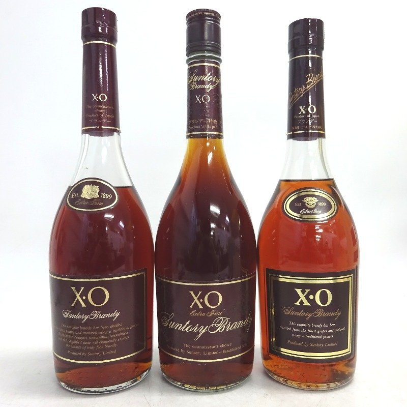 Yahoo!オークション - ブランデー サントリー XO 3本セット 720/660ml
