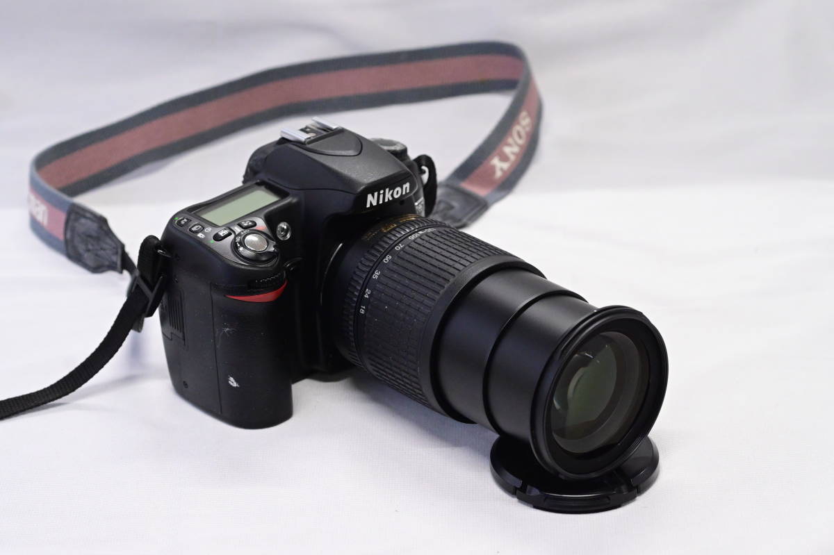 Yahoo!オークション - （MNo.172） Nikon D80 18-135mm F3.5-5.6G ニコ...