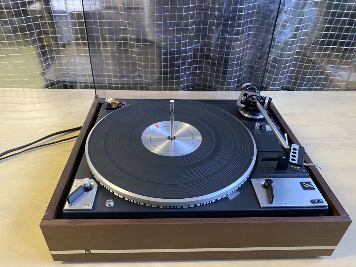 Yahoo!オークション - dw Dual 1249 ターンテーブルレコードプレイヤー...