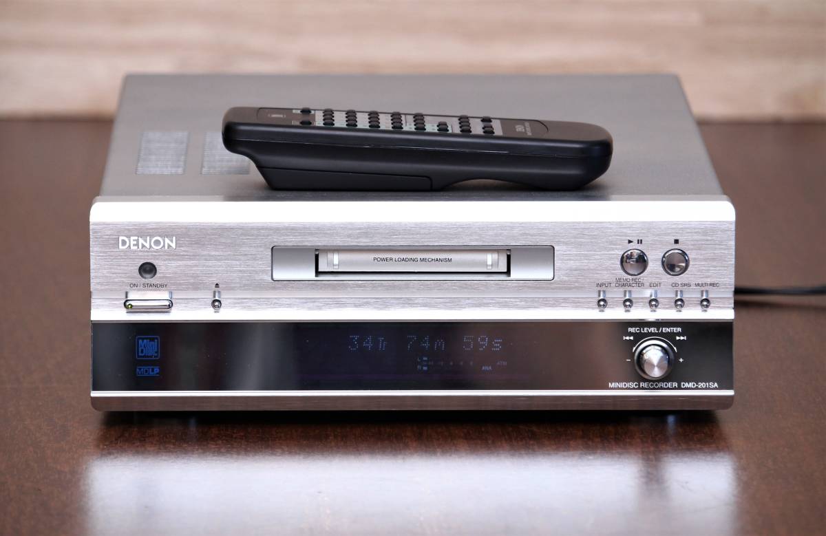 DENON DMD-201SA MD デッキ MDプレーヤー 美音 1周間返品保証 完動品(一般)｜売買されたオークション情報、yahooの商品情報をアーカイブ公開 - オークファン ...