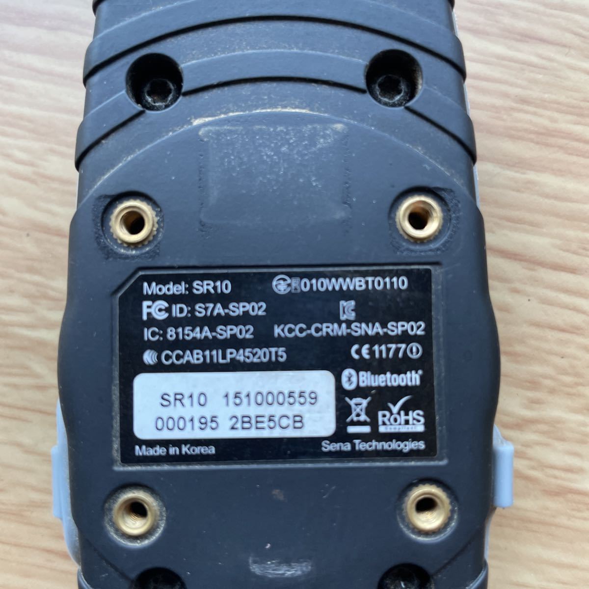 Yahoo!オークション - SENA SR10 中古