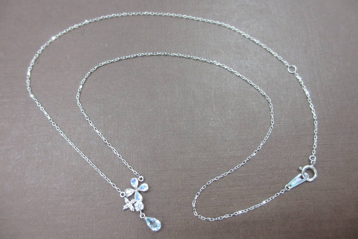 Yahoo!オークション - TAKE UP K10WG 10金 ネックレス ペンダント 石不...