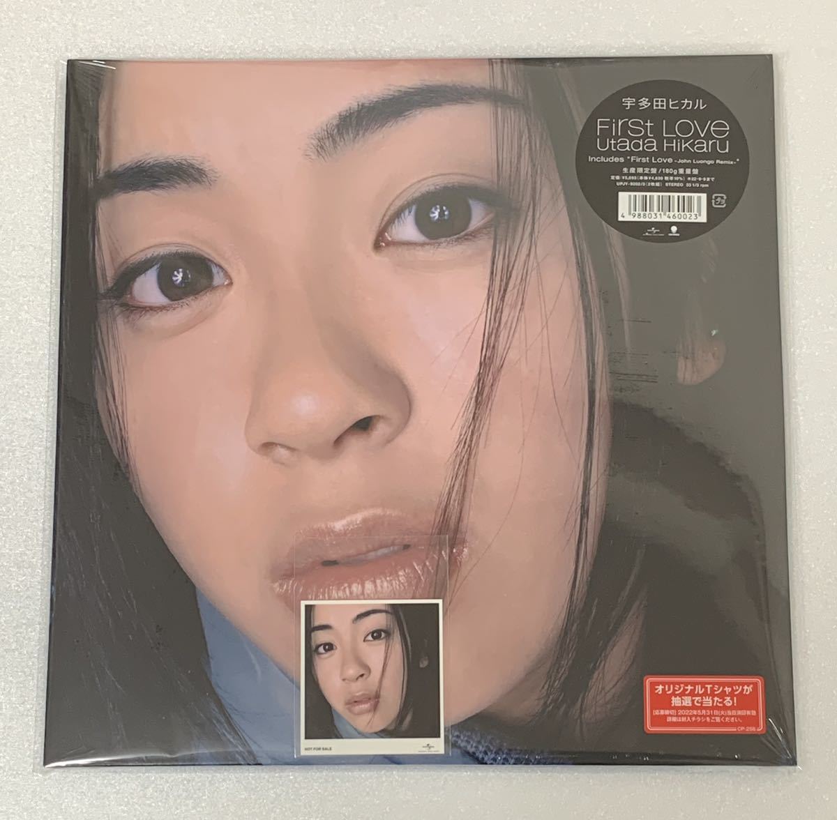 代購代標第一品牌－樂淘letao－宇多田ヒカル First Love 生産限定盤 2枚組 Analog レコード メーカー特典 ジャケットステッカー付 新品未開封品