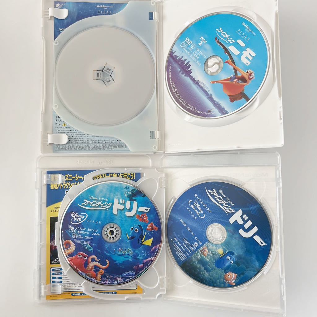 Yahoo!オークション - ファインディングニモ DVD＋ファインディングド...