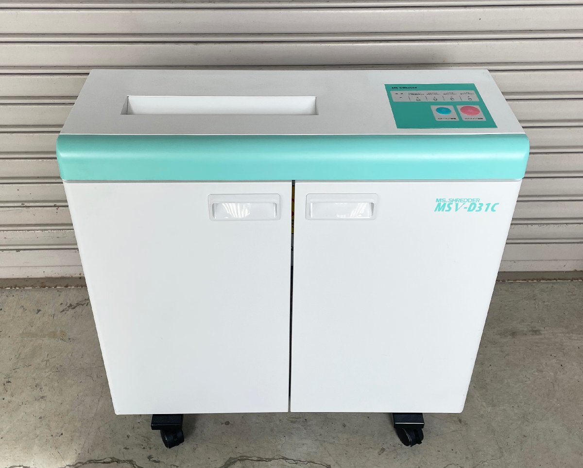 Yahoo!オークション - M 明光商会/業務用シュレッダー/MSV-D31C/A3対応...