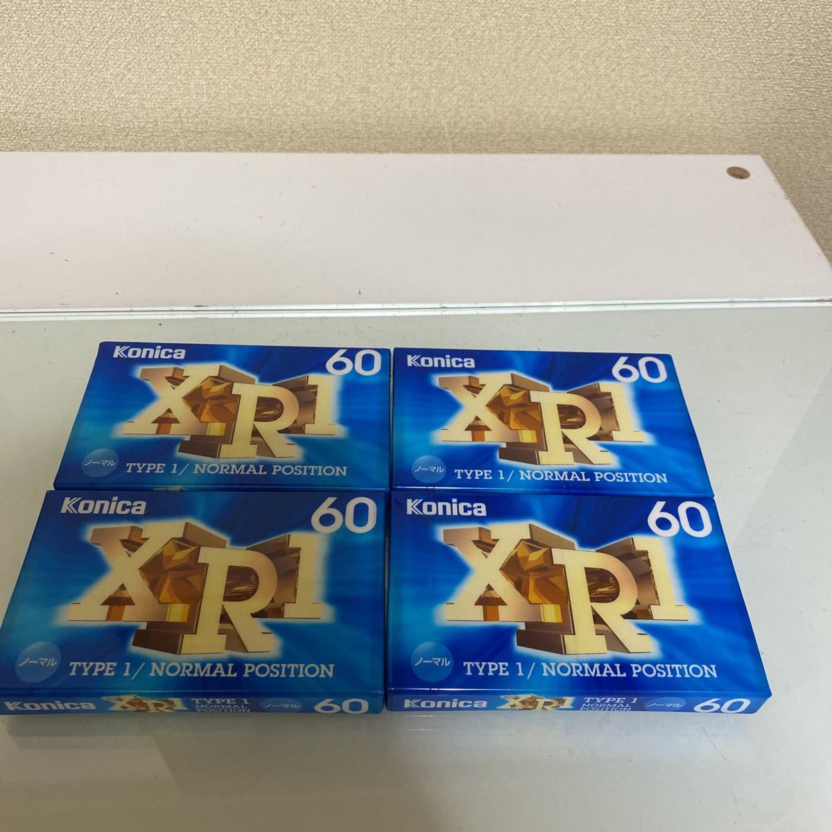 Yahoo!オークション - 未開封 Konica XR1 60 ノーマルポジションテープ...
