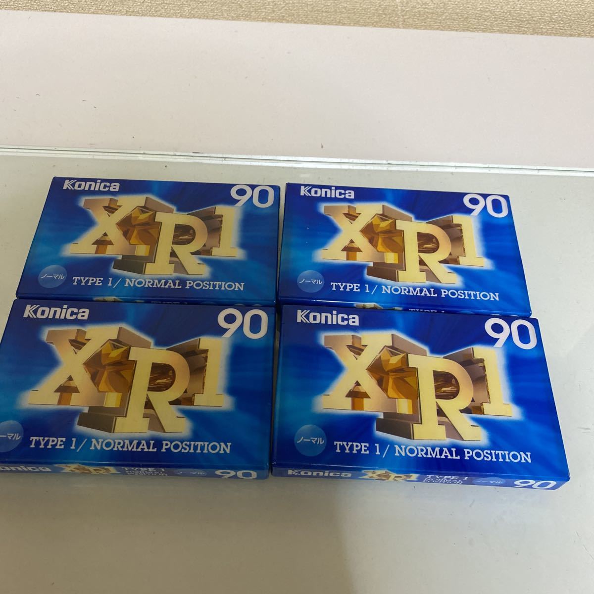 Yahoo!オークション - 未開封 Konica XR1 90 ノーマルポジションテープ...