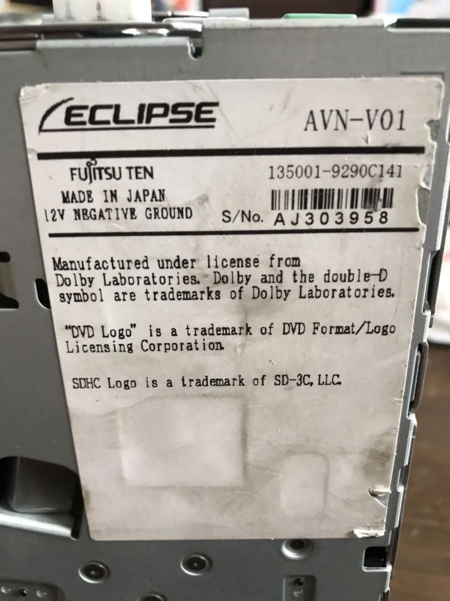 Yahoo!オークション - イクリプス AVN-V01