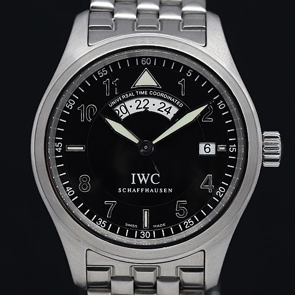 Yahoo オークション 1円 稼働 良品 Iwc シャフハウゼン スピットファ