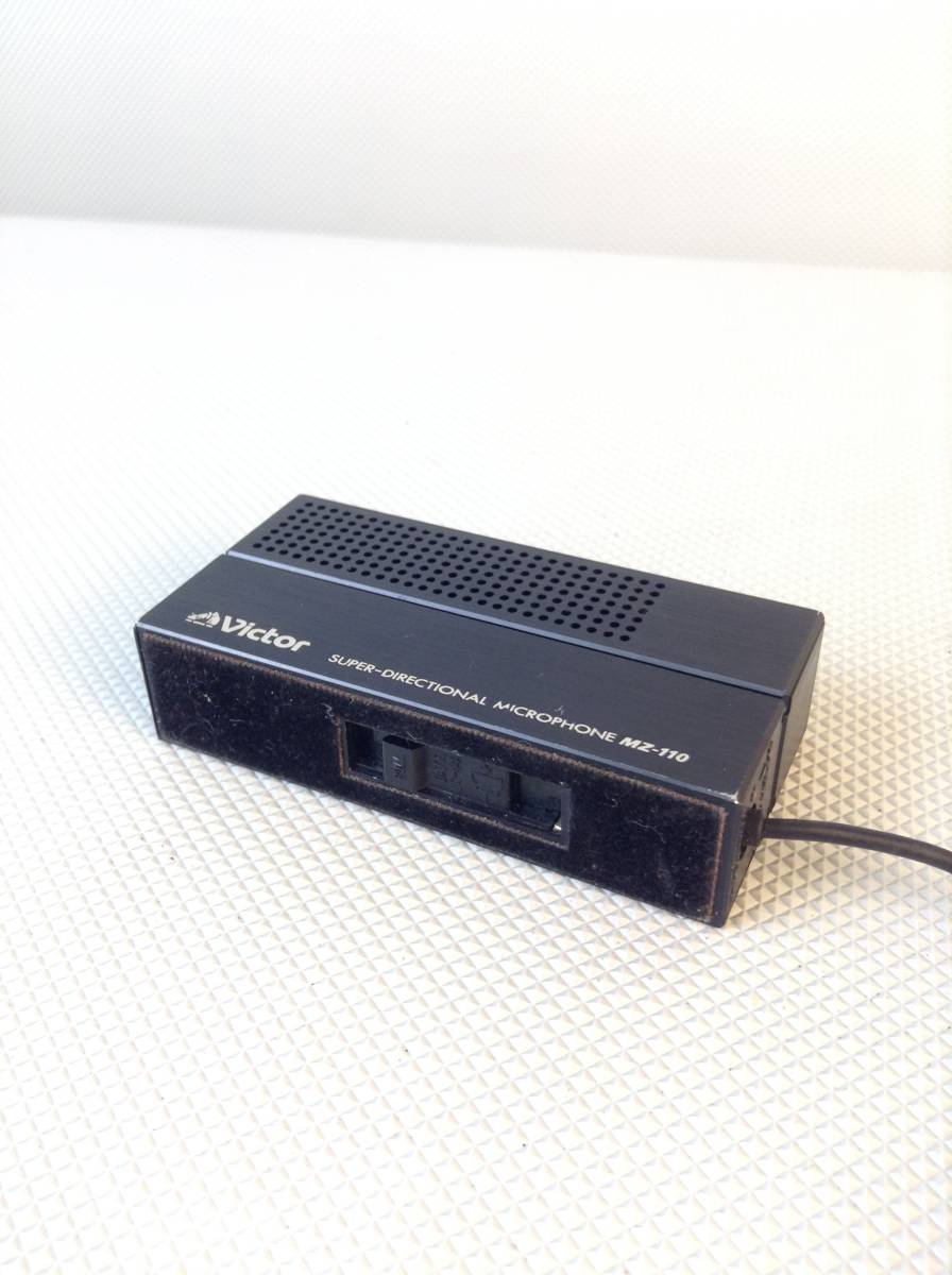 A6387 Victor ビクター MZ-110 望遠マイク SUPER-DIRECTIONAL MICROPHONE(コンデンサーマイク)｜売買されたオークション情報、yahooの商品情報を ...