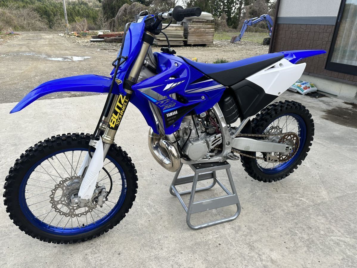 Yahoo!オークション - 20 YZ250 使用時間少ない 18インチ付き モトクロ...